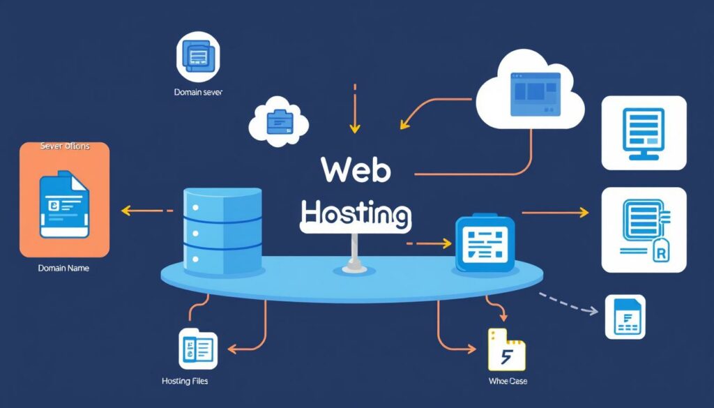 Diagram Web Hosting Untuk Pemula - Panduan Lengkap
